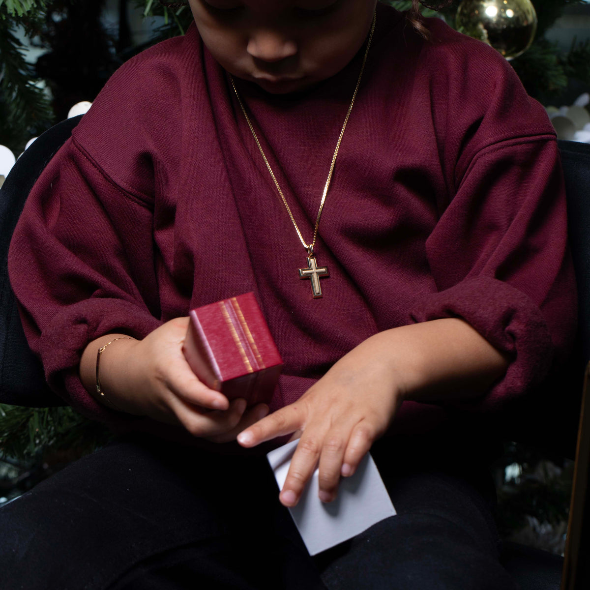 Baptism Cross & Chain – Kilani Jewellery Inc. | Kilani Custom Design ...